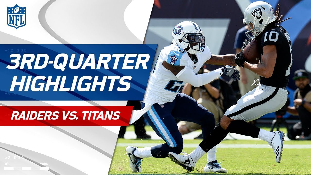 Raiders vs. Titans Third-Quarter Highlights | NFL Week 1 - YouTube