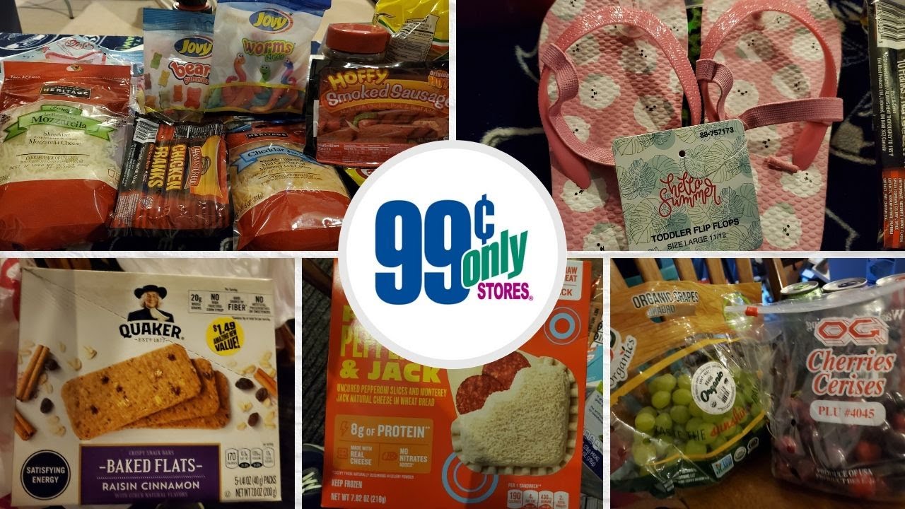 99 Cent Store Haul From A Recent Shopping Trip - Getting New Items ...