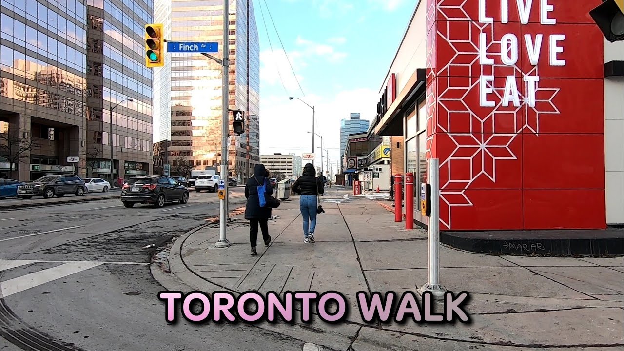🇨🇦 Toronto Walk - Finch to Steeles on Yonge - YouTube
