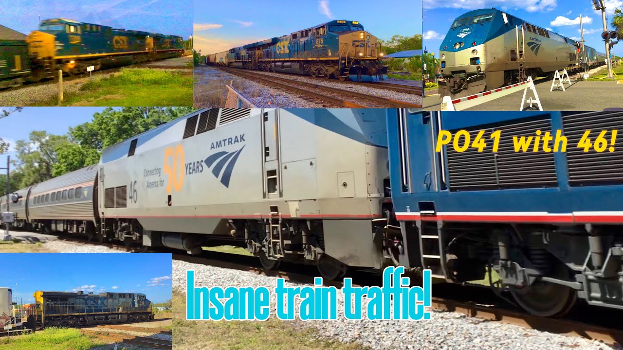 AMTK PO41 with 46 & PO40, I044, L743, M603, L778, B661 and M441 all at ...