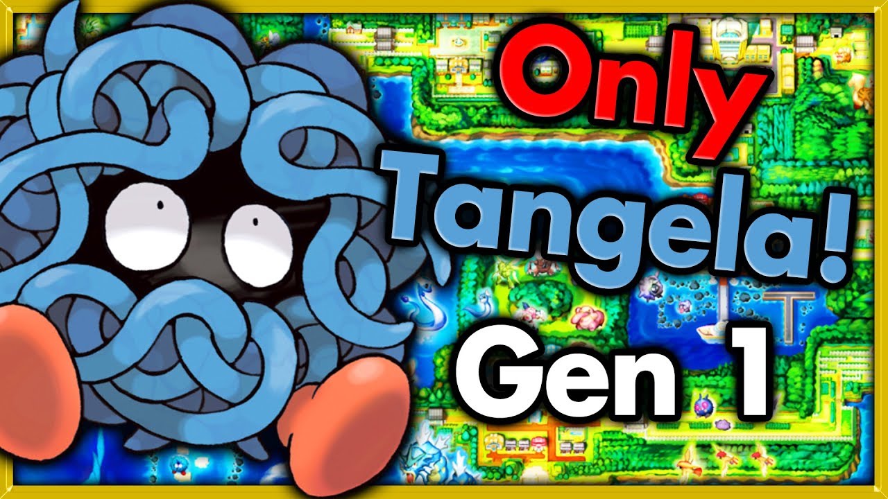 Can I Beat Pokemon Red with ONLY ONE TANGELA? 🔴 Pokemon Challenges NO ...