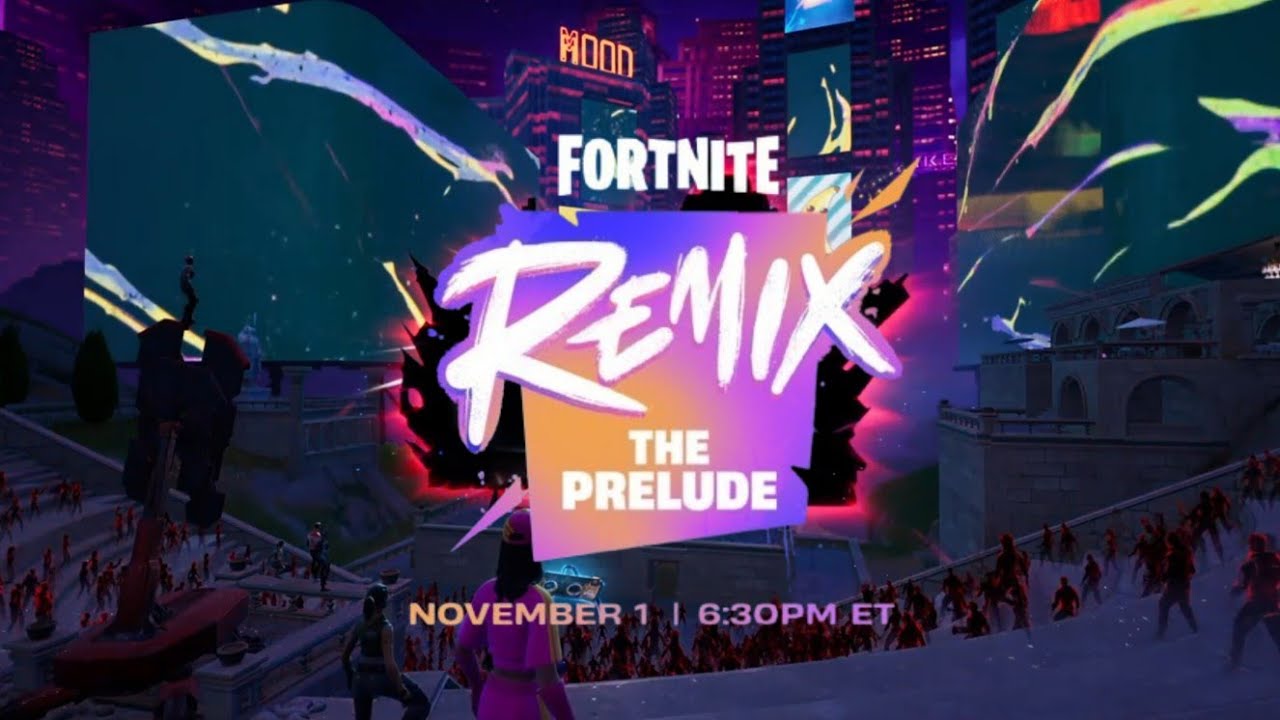 Fortnite Remix: The Prelude live event (No Commentary) - YouTube