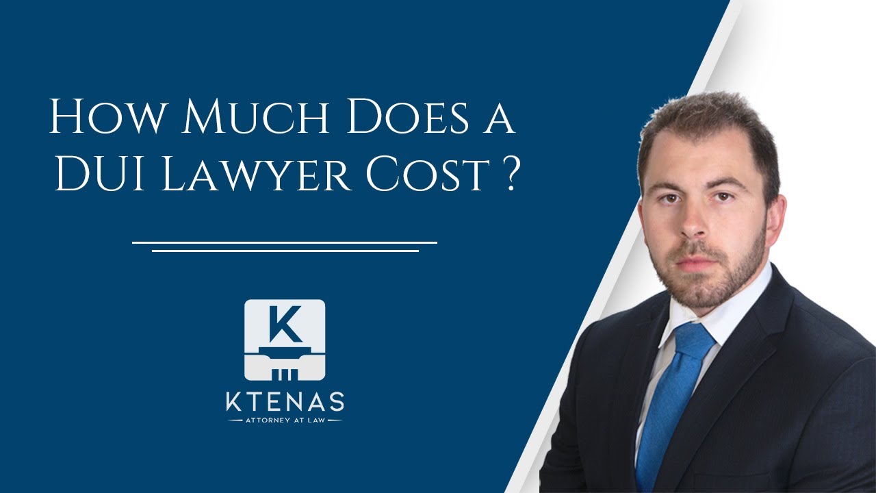 How Much Does a DUI Lawyer Cost? - YouTube