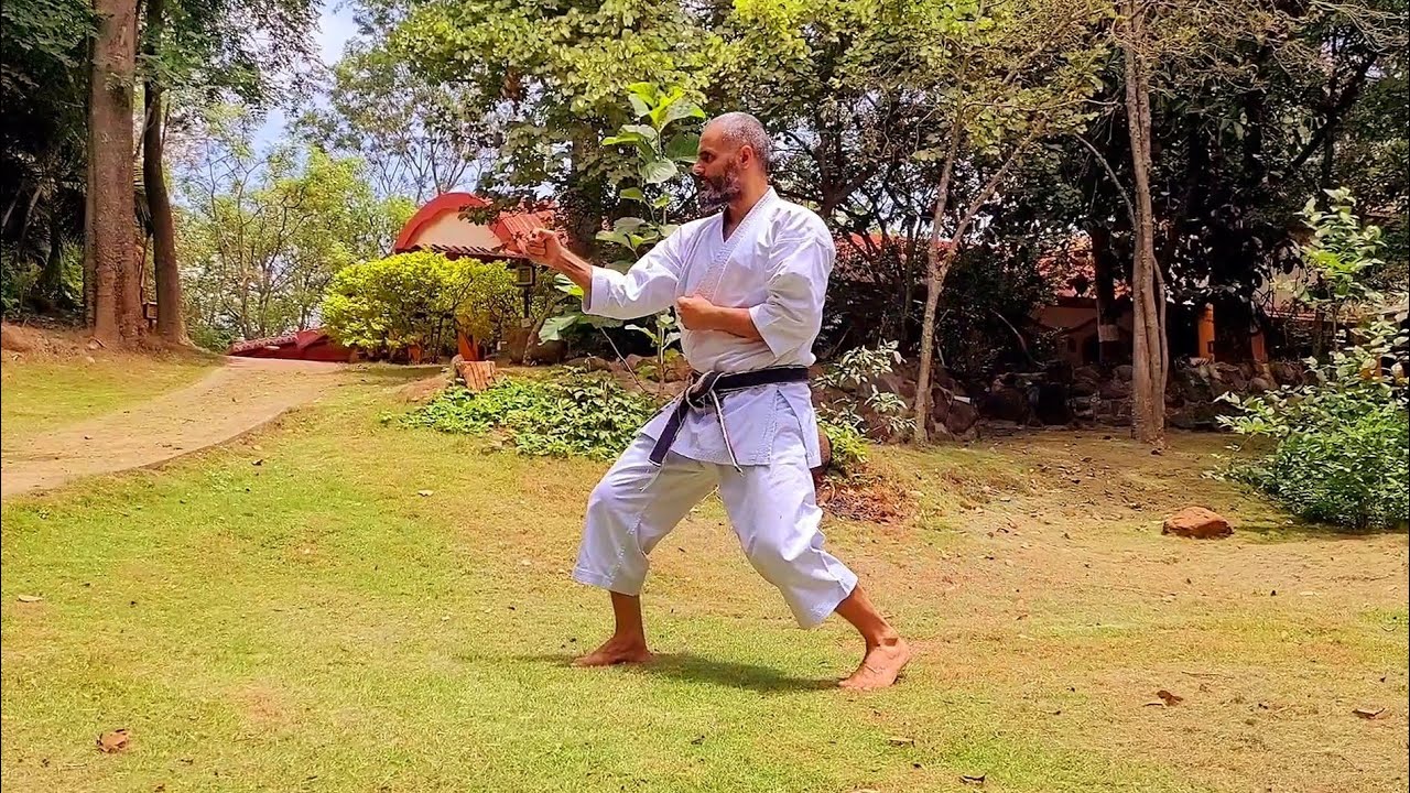 Gyaku Tsuki- Mae Geri -Yoko Geri techniques. Kagayaku Worldwide - YouTube