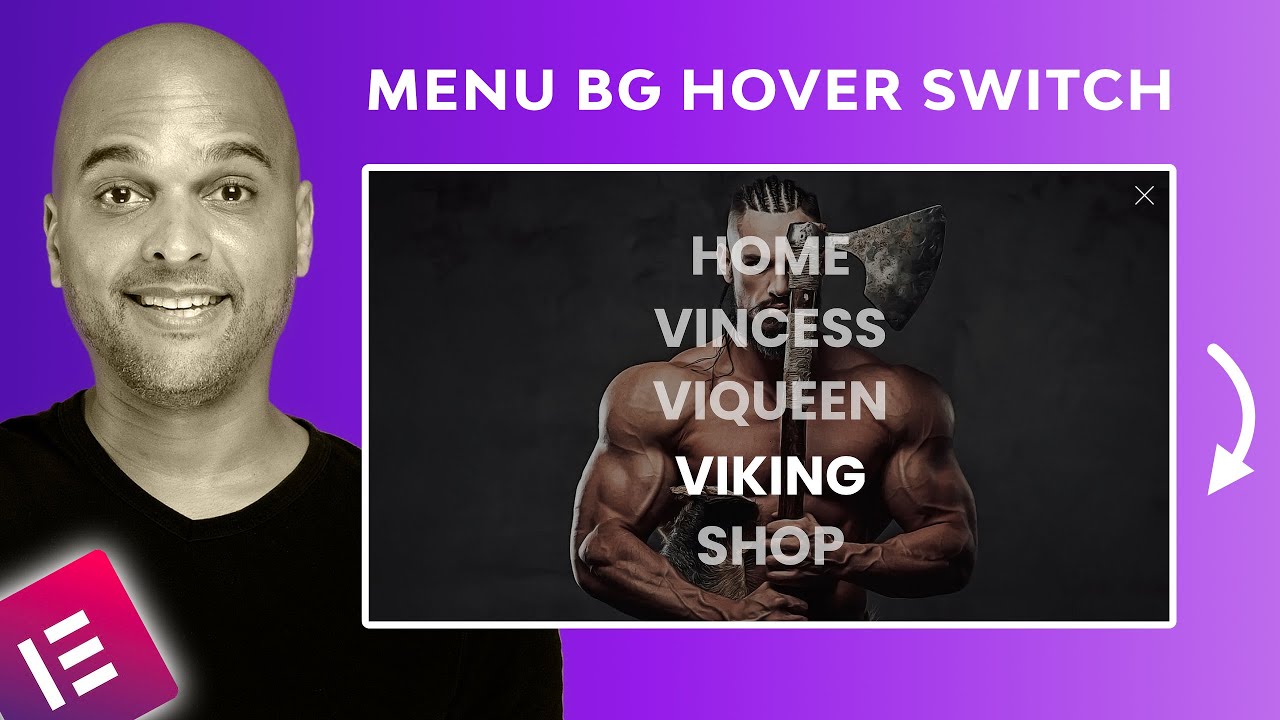Full Screen Menu Elementor Pro (background shifting!!) - YouTube
