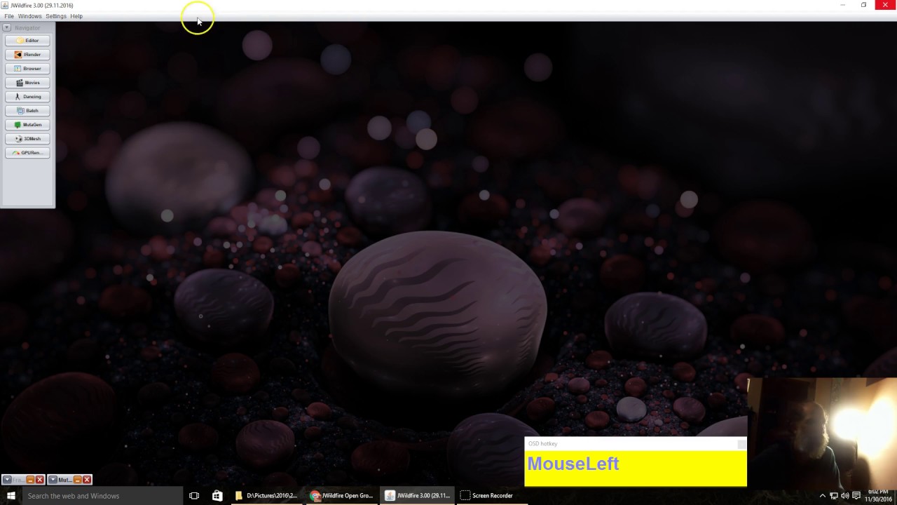 JWildfire 3.0 Tutorial - How to change background image - YouTube
