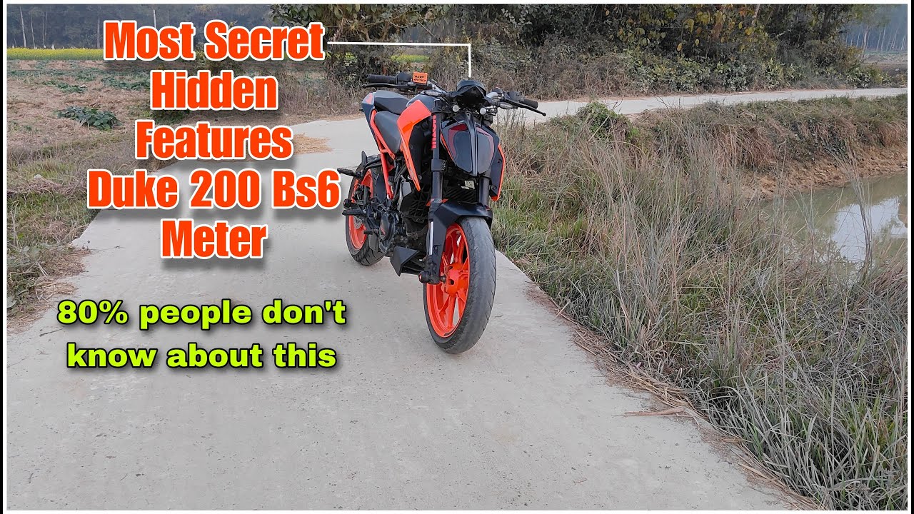 Most Secret Hidden Features in Duke 200 bs6 Meter😲😲#Hiddenfeature # ...