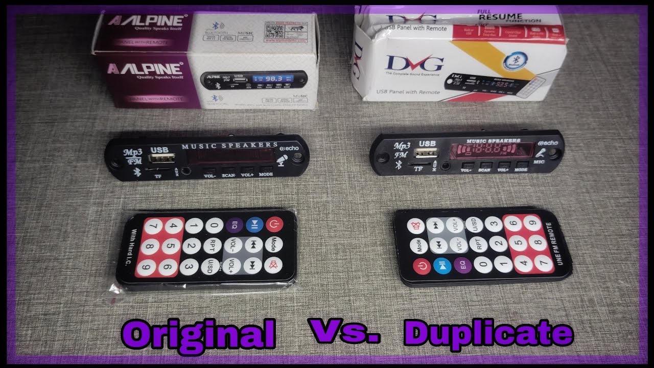 Which Bluetooth module is better Orignal or Duplicate CODEX-CUSTOM - YouTube