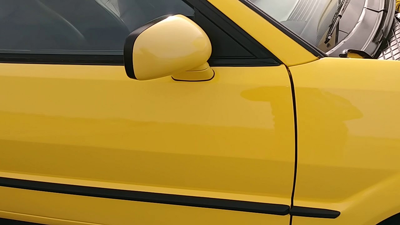 1990 Volkswagen Corrado G60 Rare Nugget Yellow - YouTube