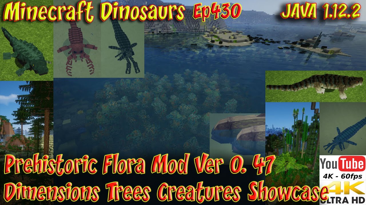 Prehistoric Flora Mod 0.47 Showcase Dimensions Trees Creatures ...