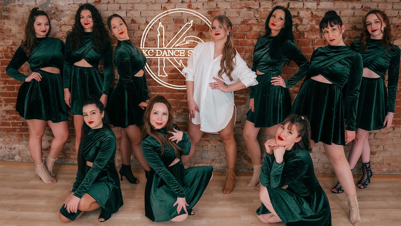 Merry Christmas, Baby / KC dance studio - Heels Class by Christina - YouTube