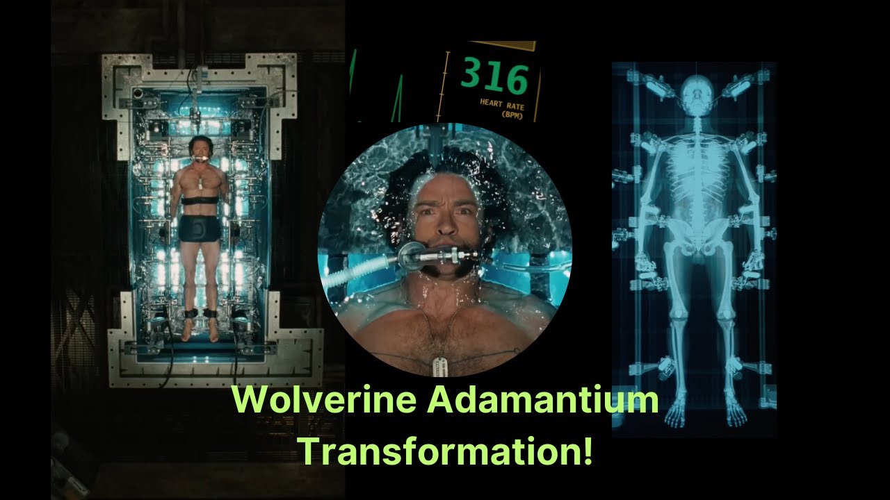 Wolverine’s Adamantium Transformation | X-Men Origins: Wolverine ...
