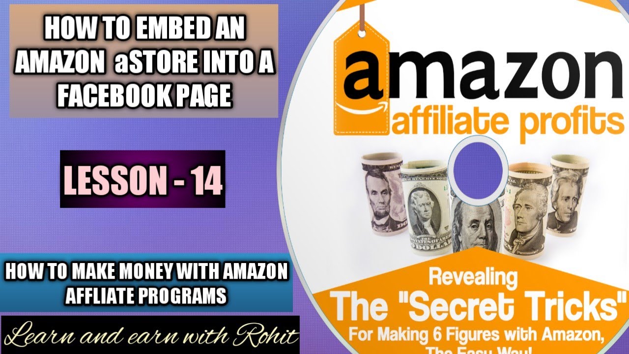 How to Embed an Amazon aSTORE into a Facebook Page - YouTube