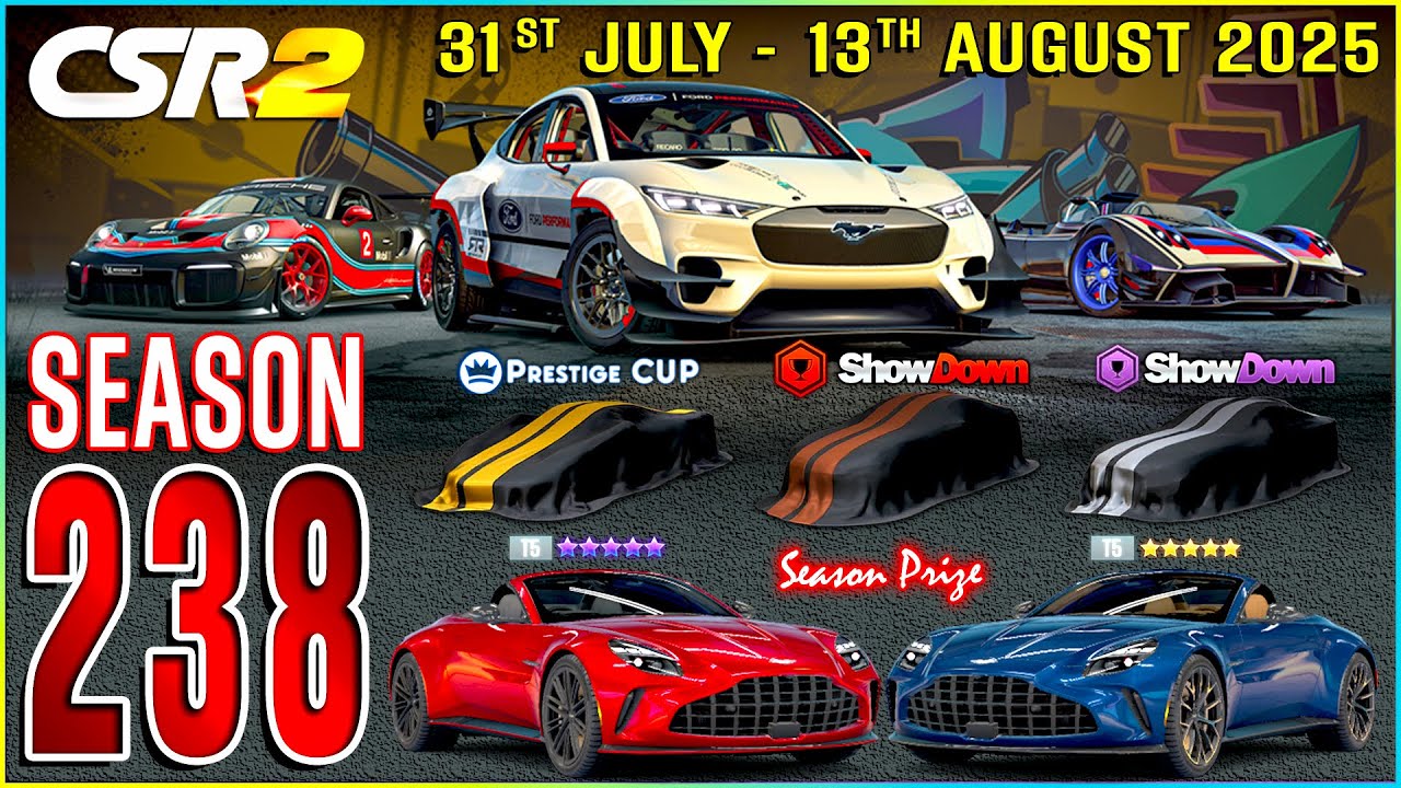 CSR2 | SEASON 238 | COMPLETE INFO! - YouTube