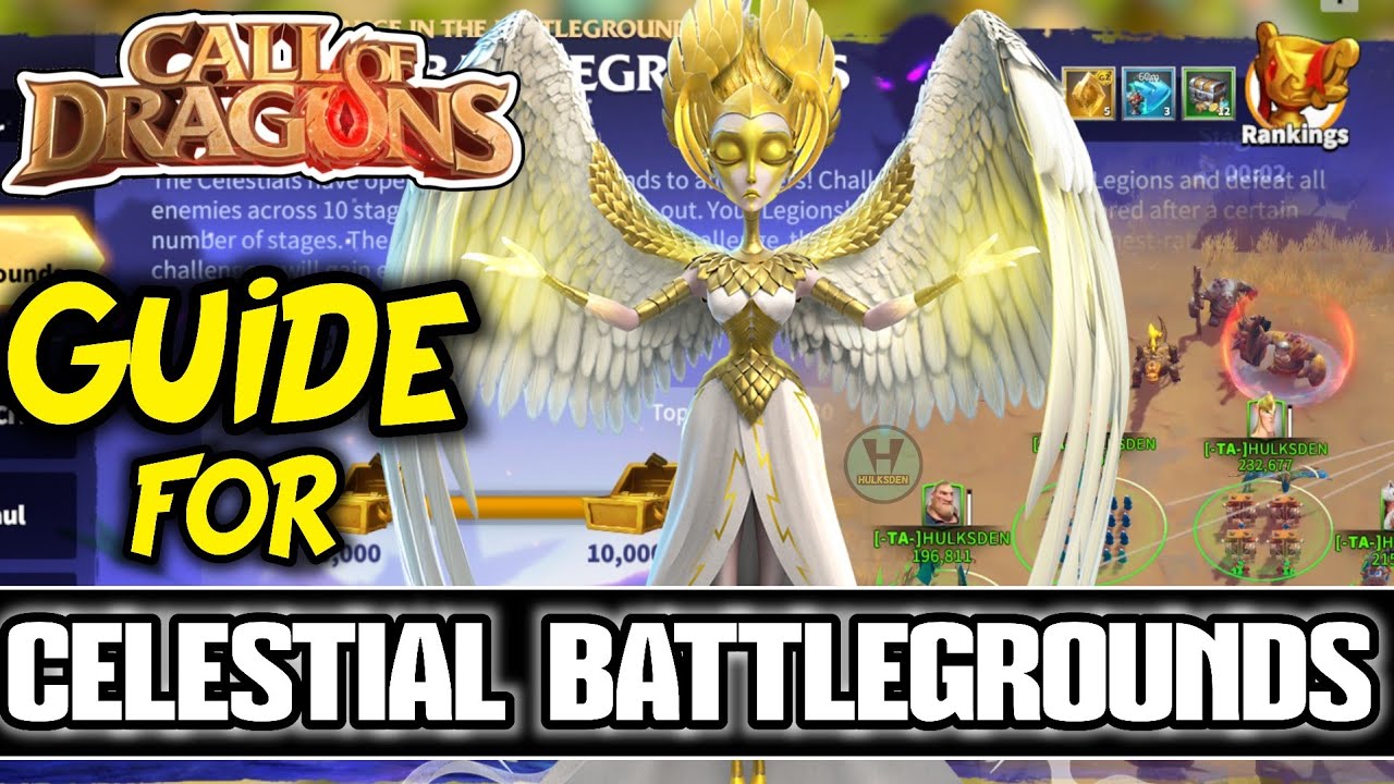 Call of dragons - celestials battleground tips and tricks - YouTube