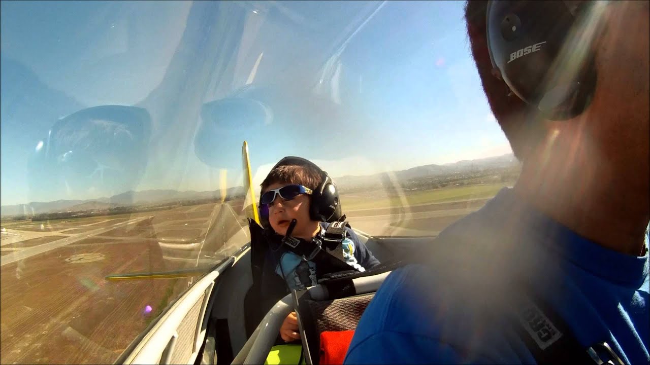 Alex flying around the airport - YouTube