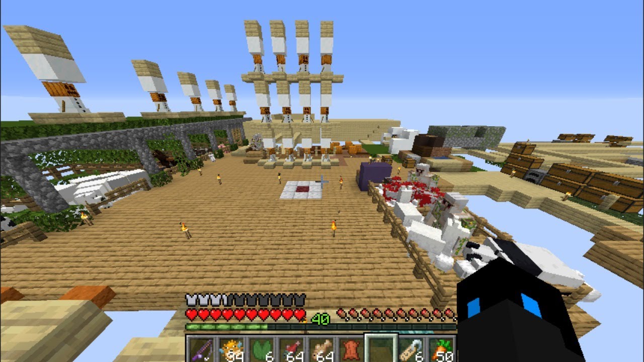 Haciendo una granja de hierro - YouTube