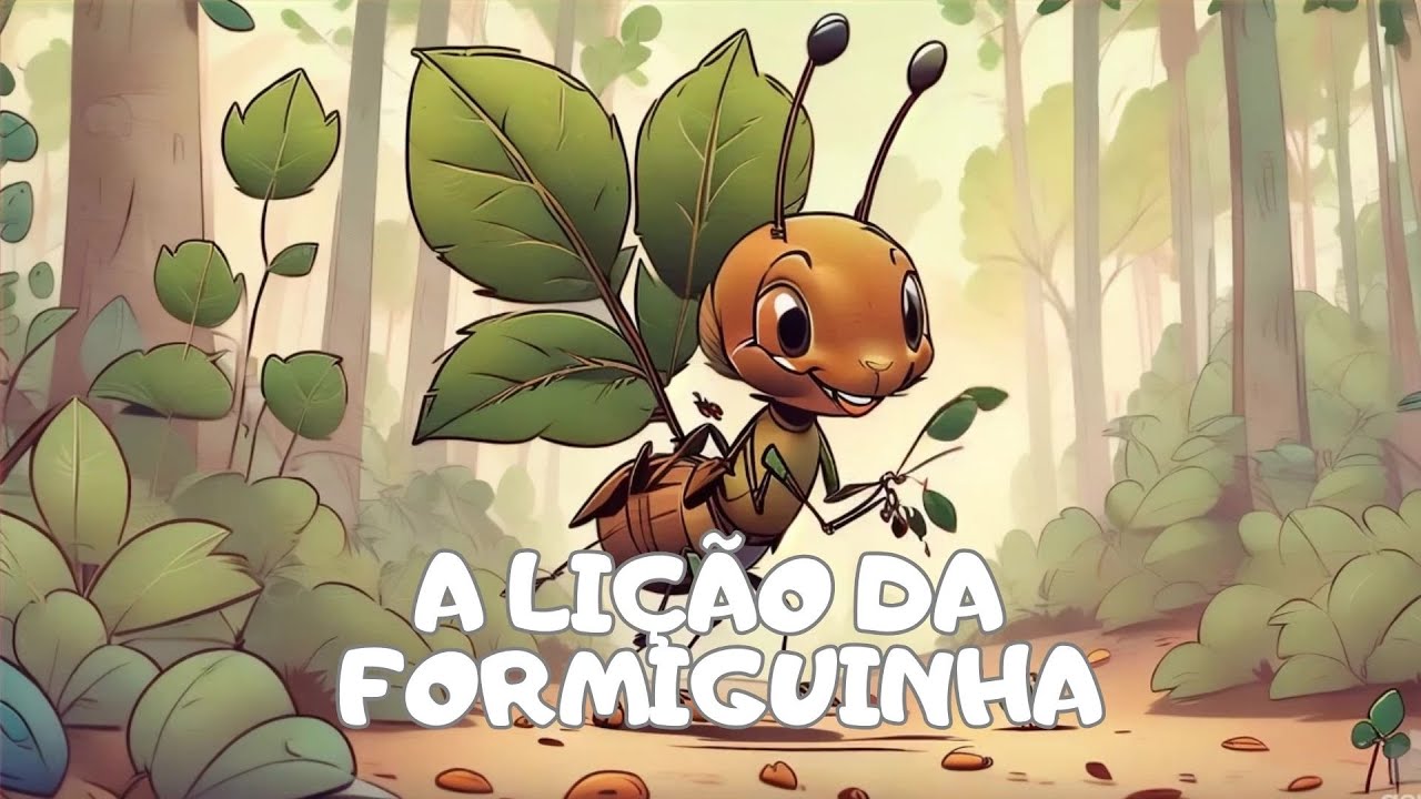 A Lição da Formiguinha | O Grilo e a Formiguinha #historiainfantil # ...