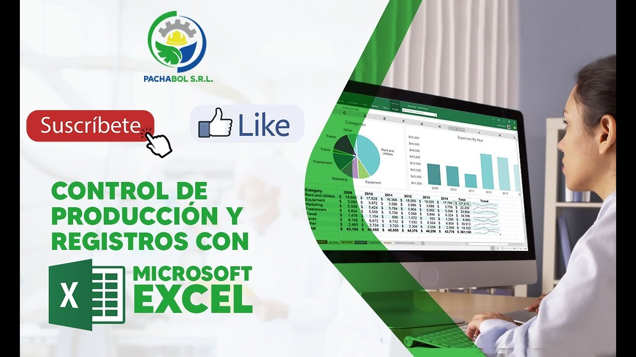 Control de Producción y Registros con Microsoft Excel - YouTube