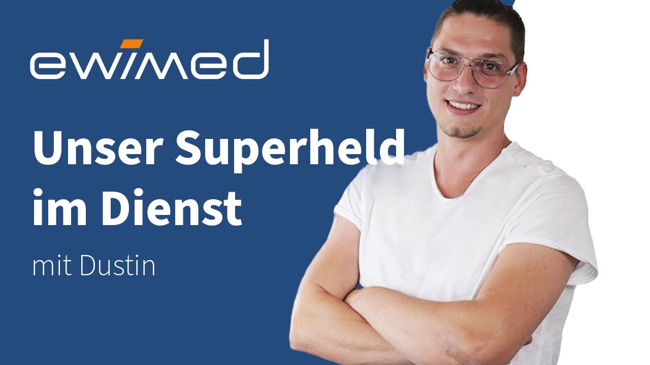 Dustin - Unser Superheld im Dienst - Vertriebsinnendienst - YouTube