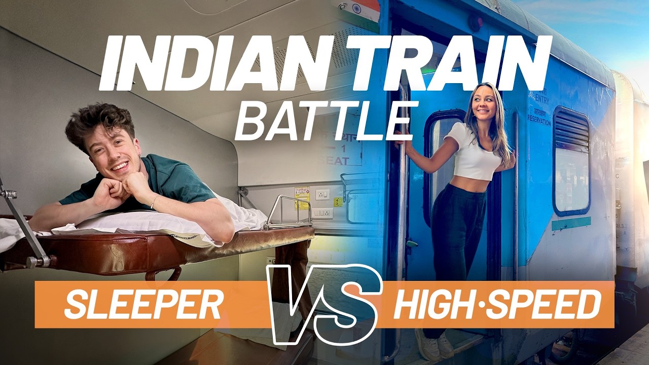 In-depth INDIAN TRAIN Comparison: FIRST CLASS Sleeper Train VS High ...