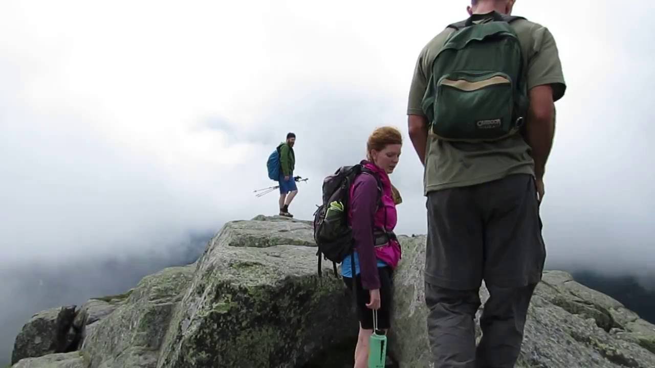Accidental Video from my climb up Haystack Mountain - YouTube