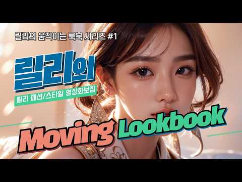 📍 Moving Lookbook | Korea girl Lily's VLOG | Ai Lookbook Girl