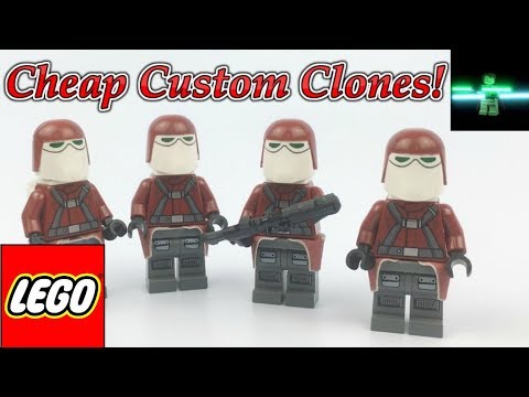 How to make Cheaper LEGO Custom Clones! - YouTube