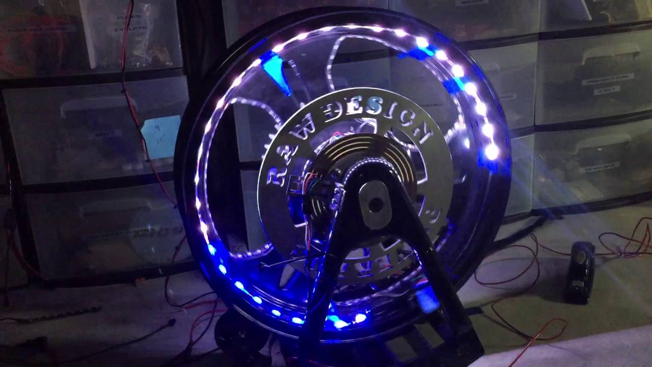 RAW Design PowerPUC Wheel Lights with Dream Color LEDs. - YouTube