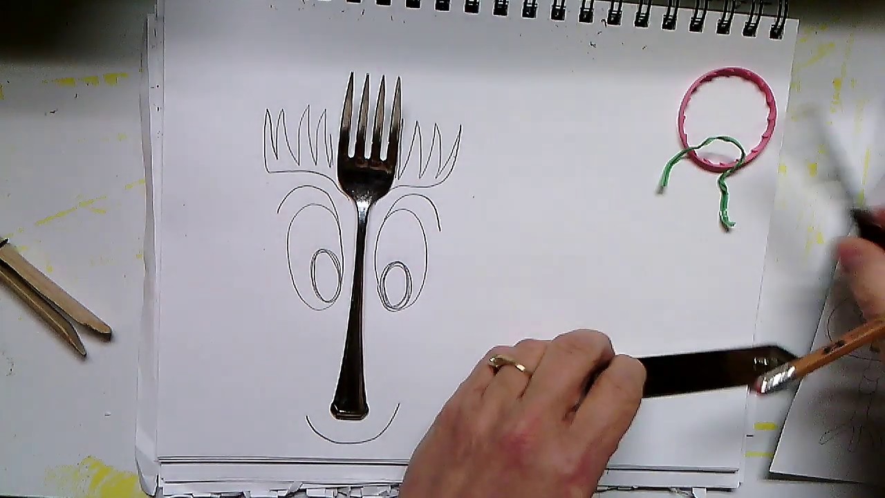 Found Object Drawing inspired by Victor Nunes - YouTube
