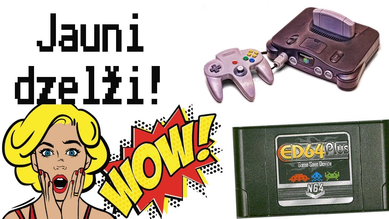 Nintendo 64 un ED64Plus - YouTube