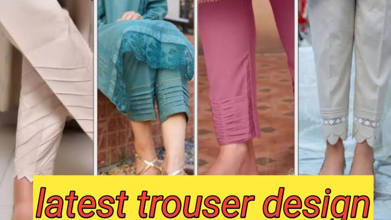New latest trouser design ideas || elegant trouser design - YouTube