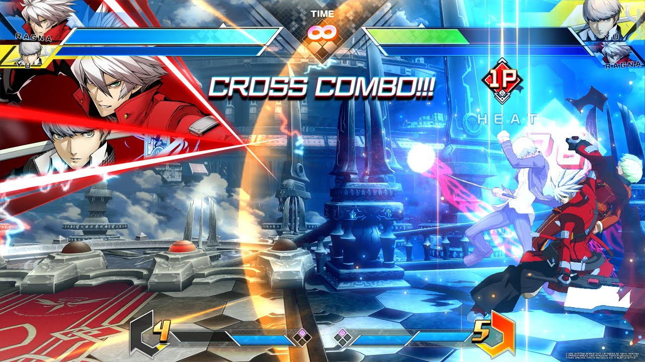 BBTAG Ragna/Yu Cross Combos - YouTube