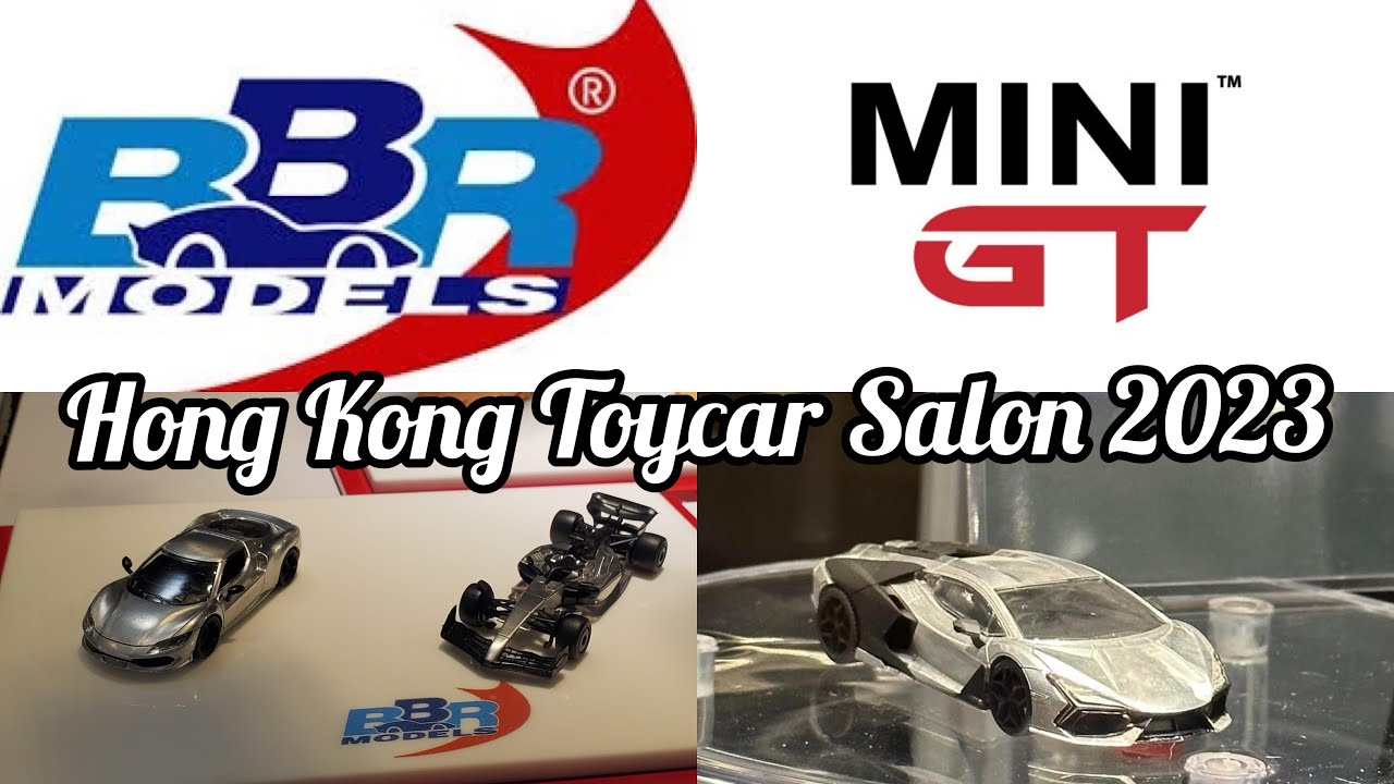 MINI GT / BBR @ HK Toycar Salon 2023 - YouTube