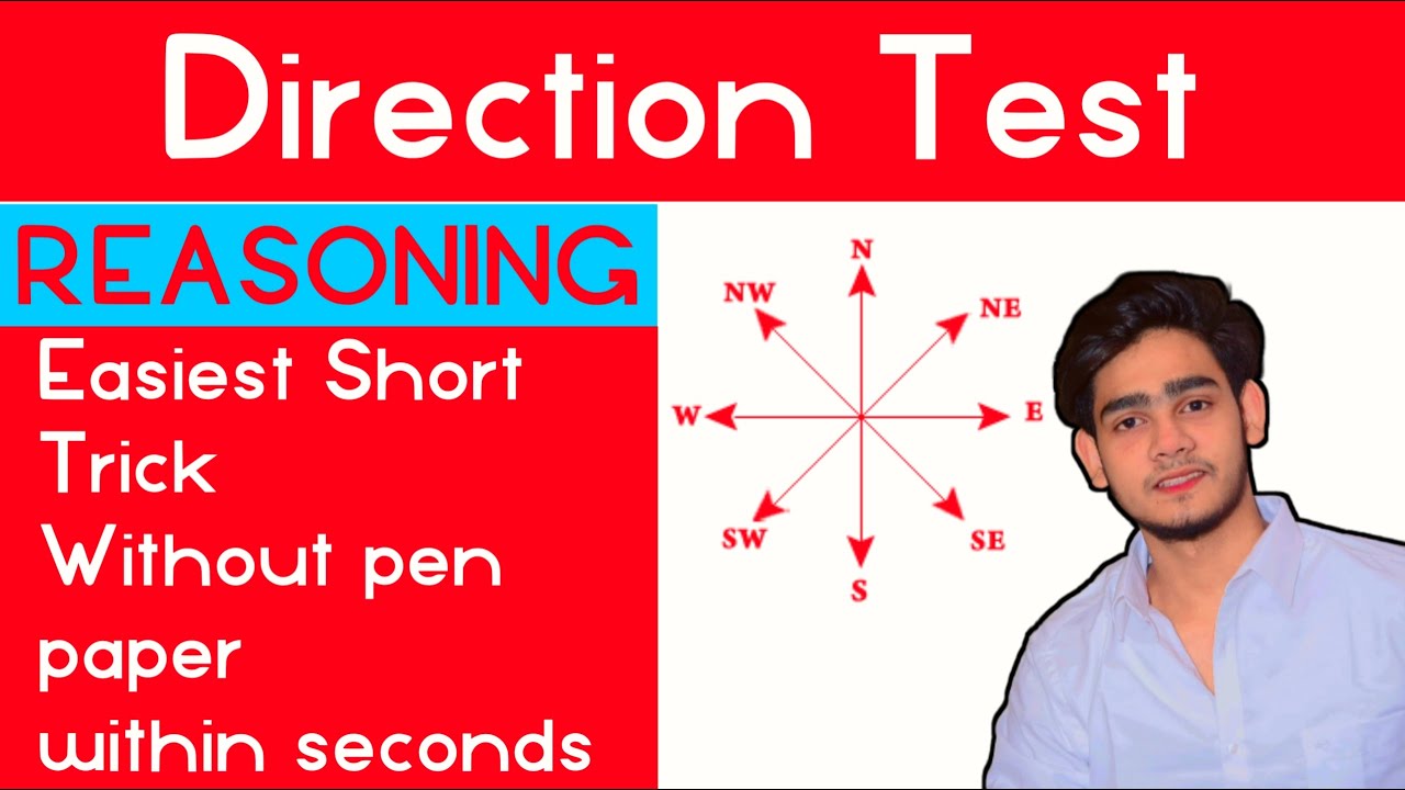Direction Test || Logical Reasoning || FOR ALL COMPETITIVE EXAMS ...
