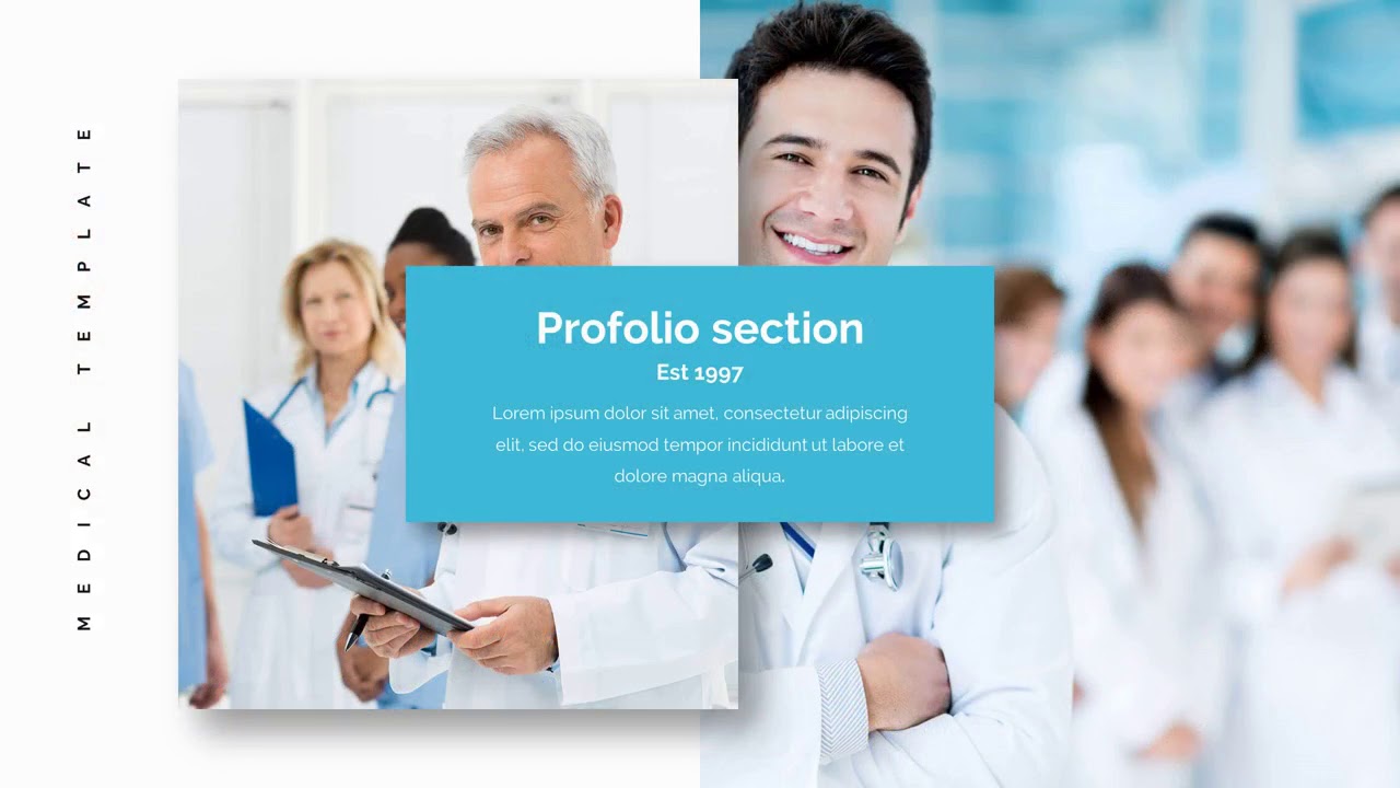 Medical Clinic - Health and Doctor Medical Google Slide Template ...