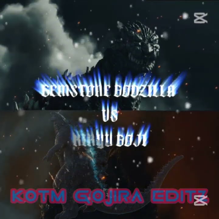 Gemstone Godzilla vs kiryu goji - YouTube