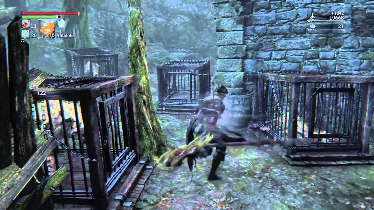 Bloodborne Part 35: Forbidden Woods Traps - YouTube