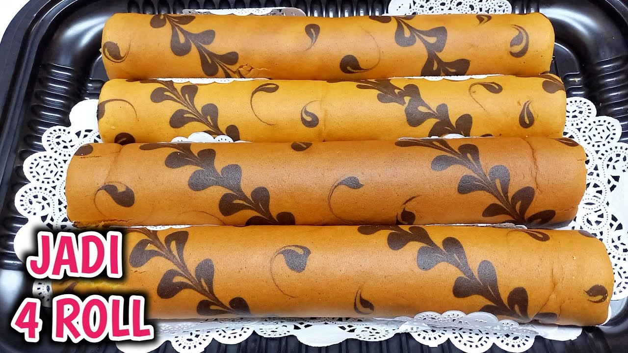 1 Resep Jadi 4 Roll - Resep Bolu Gulung Mini Bisa Jadi Kue Hantaran ...