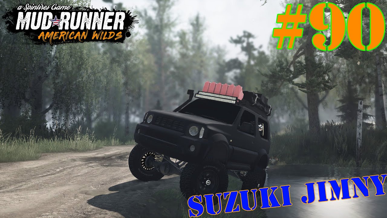 Обзор модов для игри в MudRunner(Suzuki Jimny) - YouTube