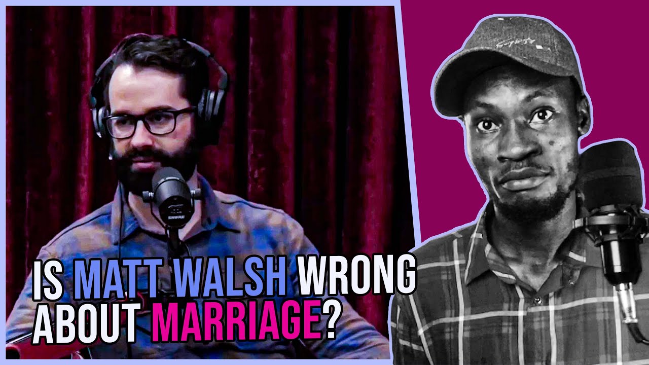 Matt Walsh and Joe Rogan Debate Over Gay Marriage - YouTube