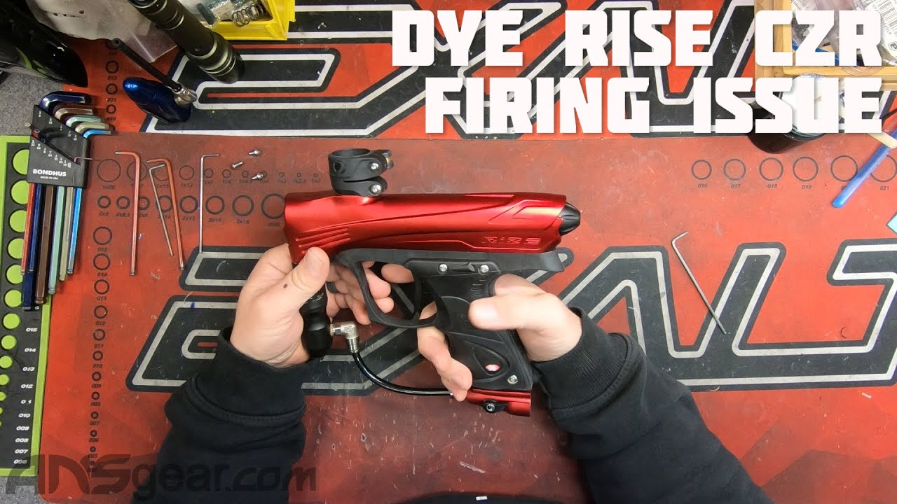Dye Rise CZR Firing Issue - Tech Talk - YouTube