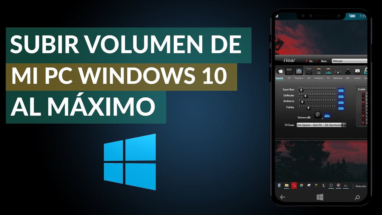 Aumentar Volumen Pc