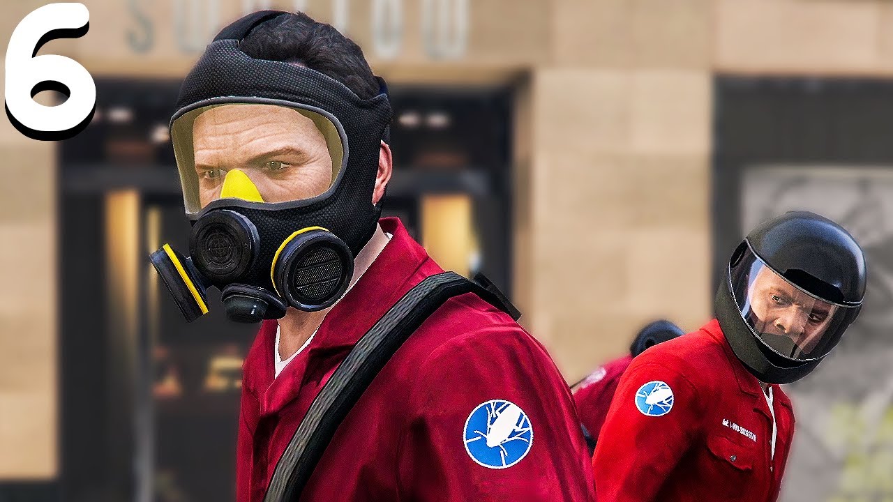 The Jewelry Store Heist 🔥- Grand Theft Auto 5 - Part 6 - YouTube
