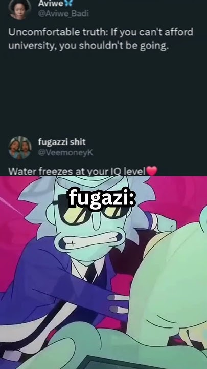 fugazi: #memes #rickandmorty - YouTube