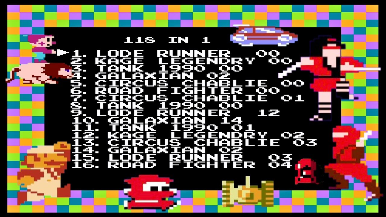 NES 118 in 1 Retro Madness : All Best Games Inside! - YouTube