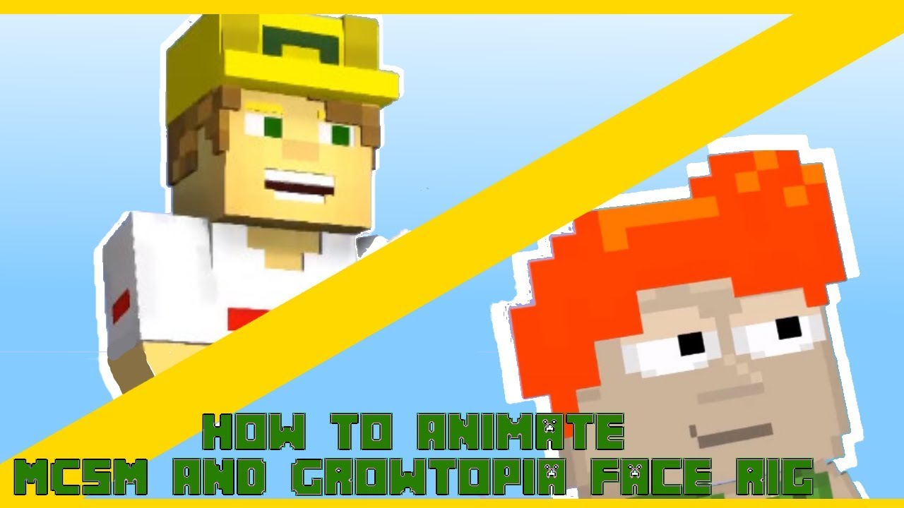 Animate Mouth For MCSM And Growtopia Rig Tutorial | Mine Imator - YouTube