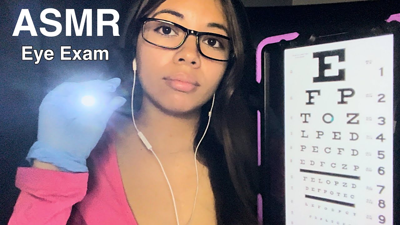[ASMR] Eye Exam BUT Everything is WRONG! 😬 - YouTube