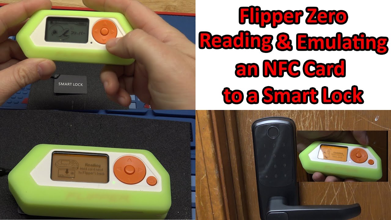 (618) Flipper Zero Emulating an NFC Access Card - YouTube