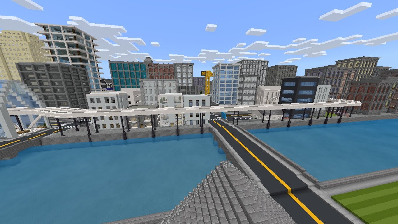 Minecraft City Tour! (Update 6/21/21) - YouTube